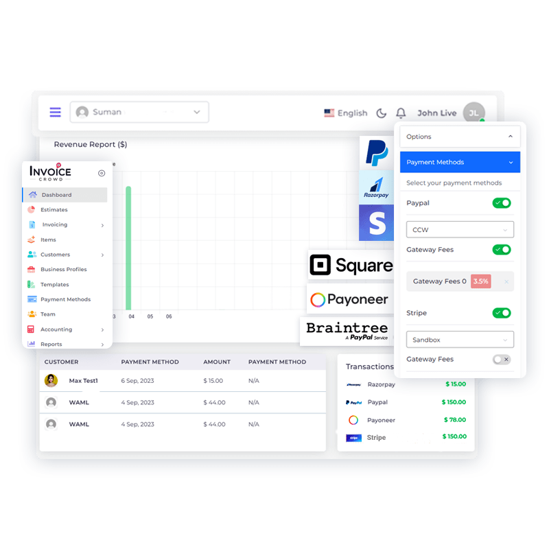 Payment Gateways - Invoice Crowd