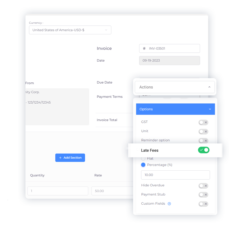 Late Fees - Invoice Crowd