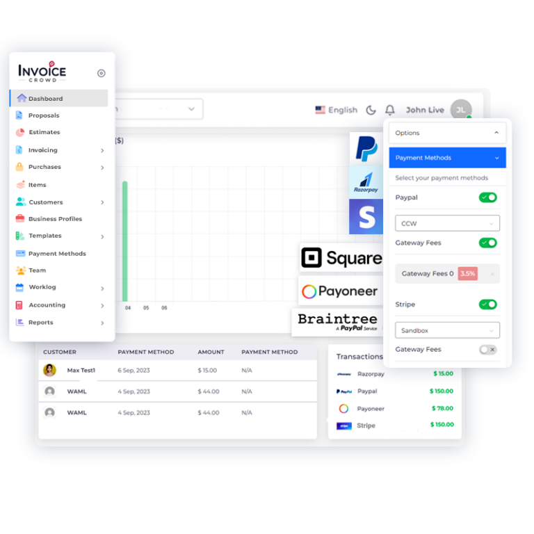 Payment Gateways - Invoice Crowd